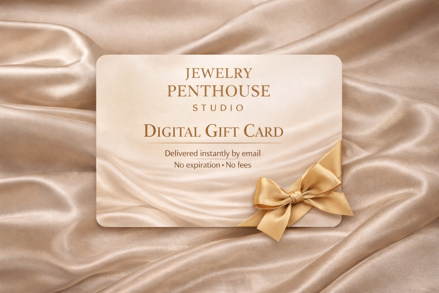 The Penthouse Digital Gift Card – Jewelry Penthouse Studio